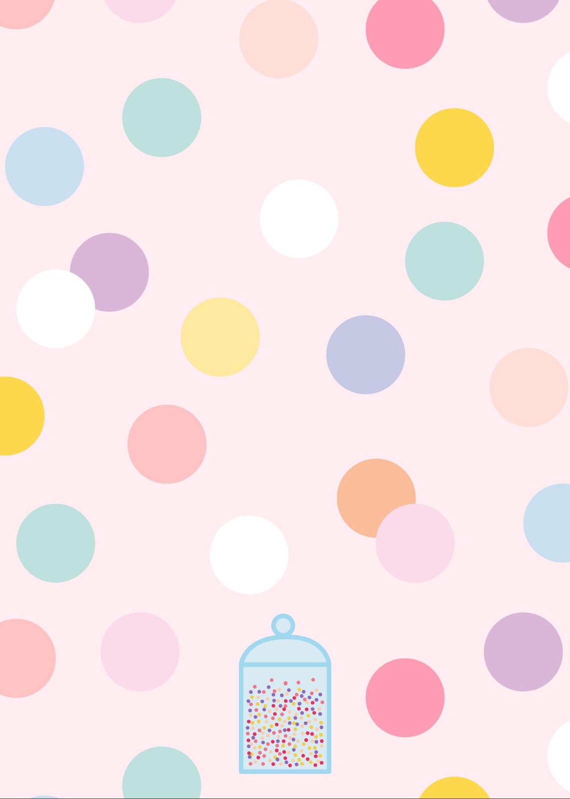 Polka Dot Cookie Monster Birthday Party Invitation - Etsy