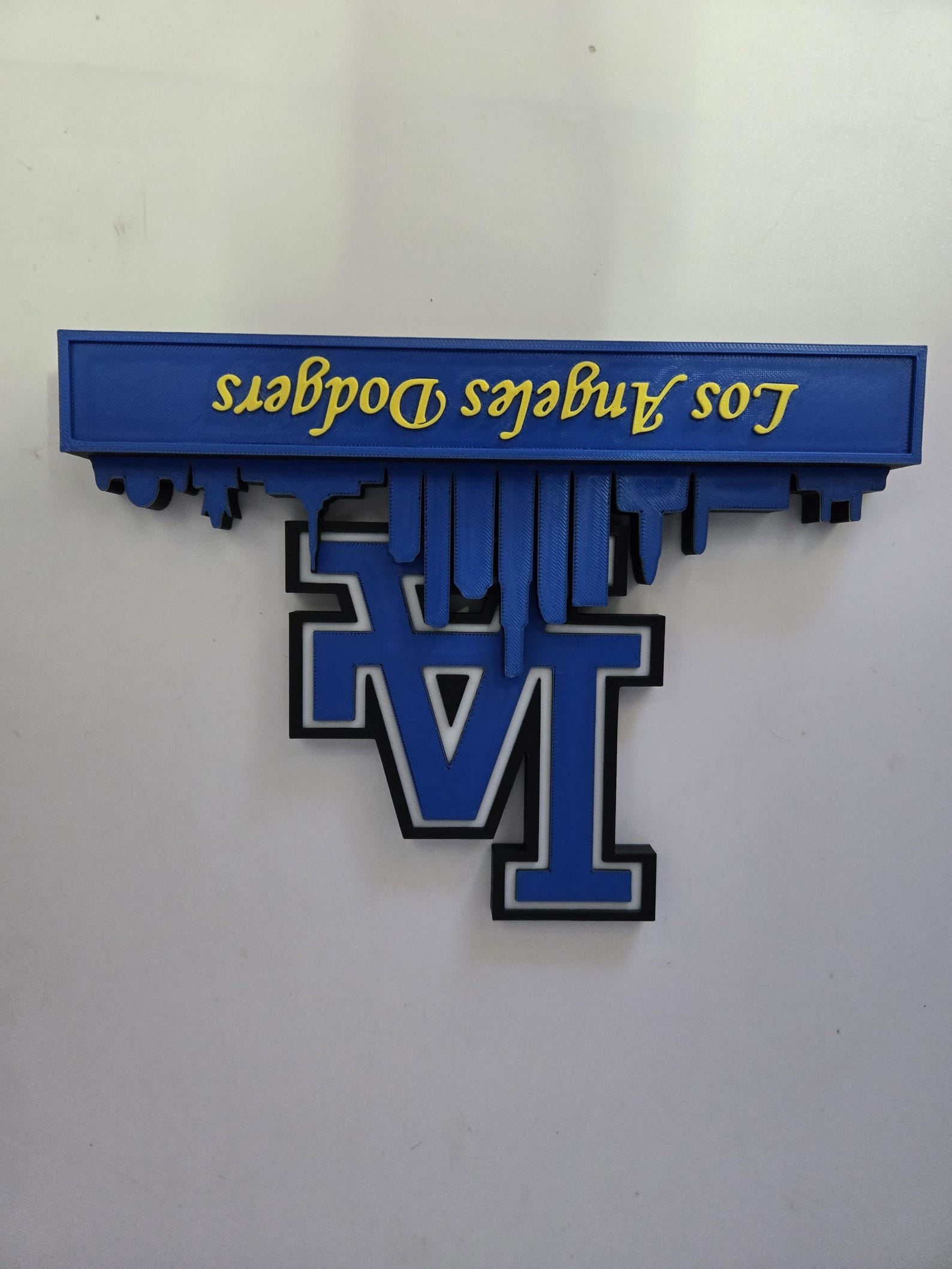 Custom 3D Printed LA Dodgers Skyline Sign - Etsy