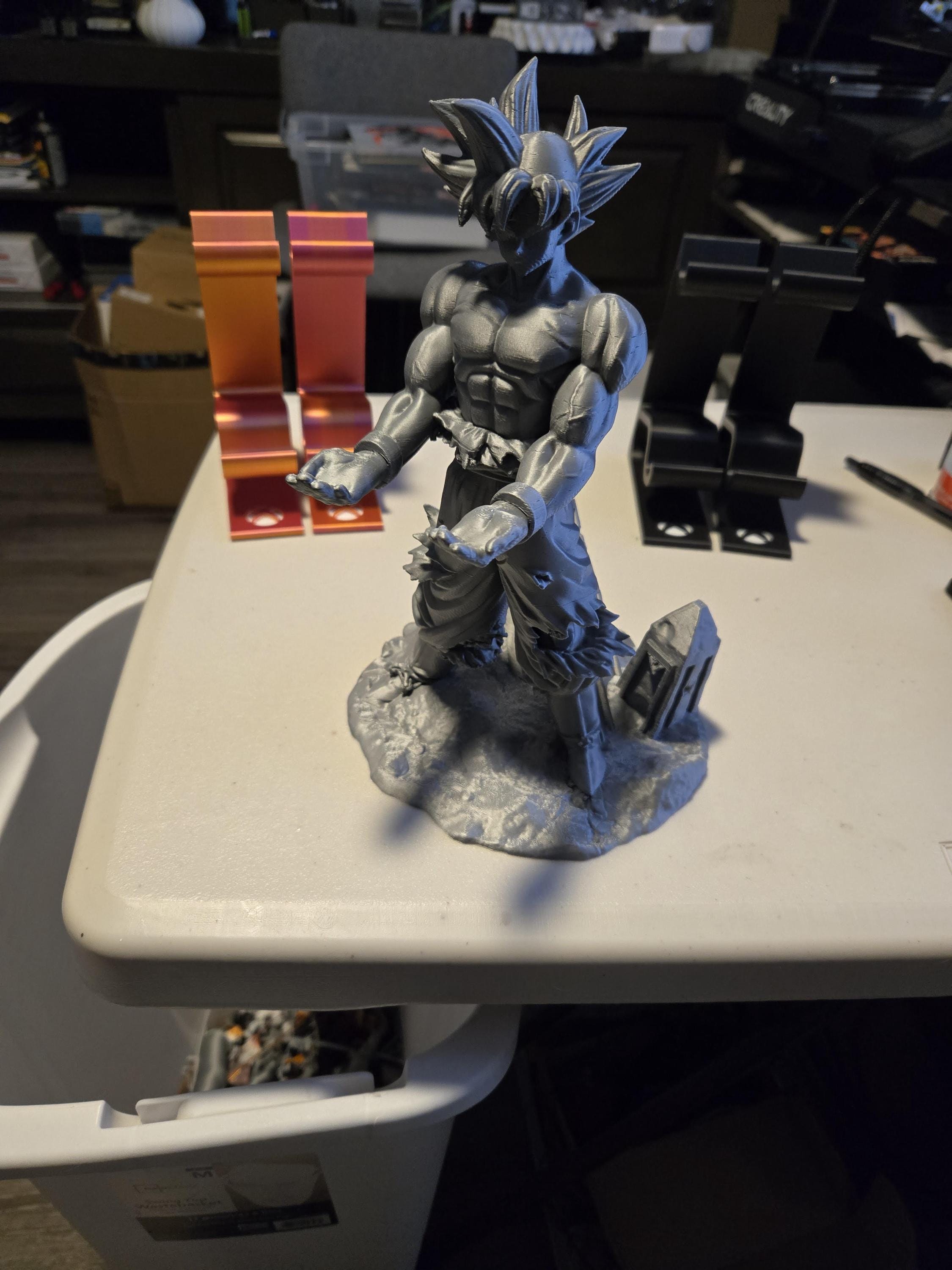 Goku X-box, Playstation, Console Controller Holder, 3D Printer - Etsy