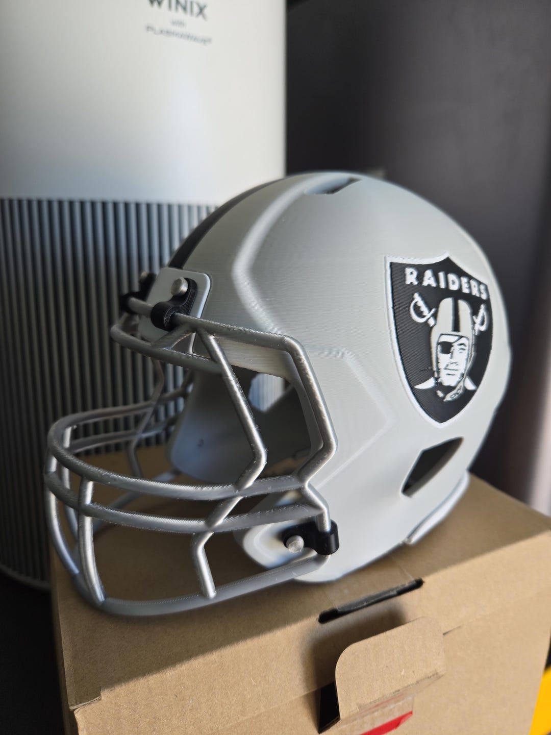 3D Printed Art - MID Size Football Helmets for All Teams - Etsy