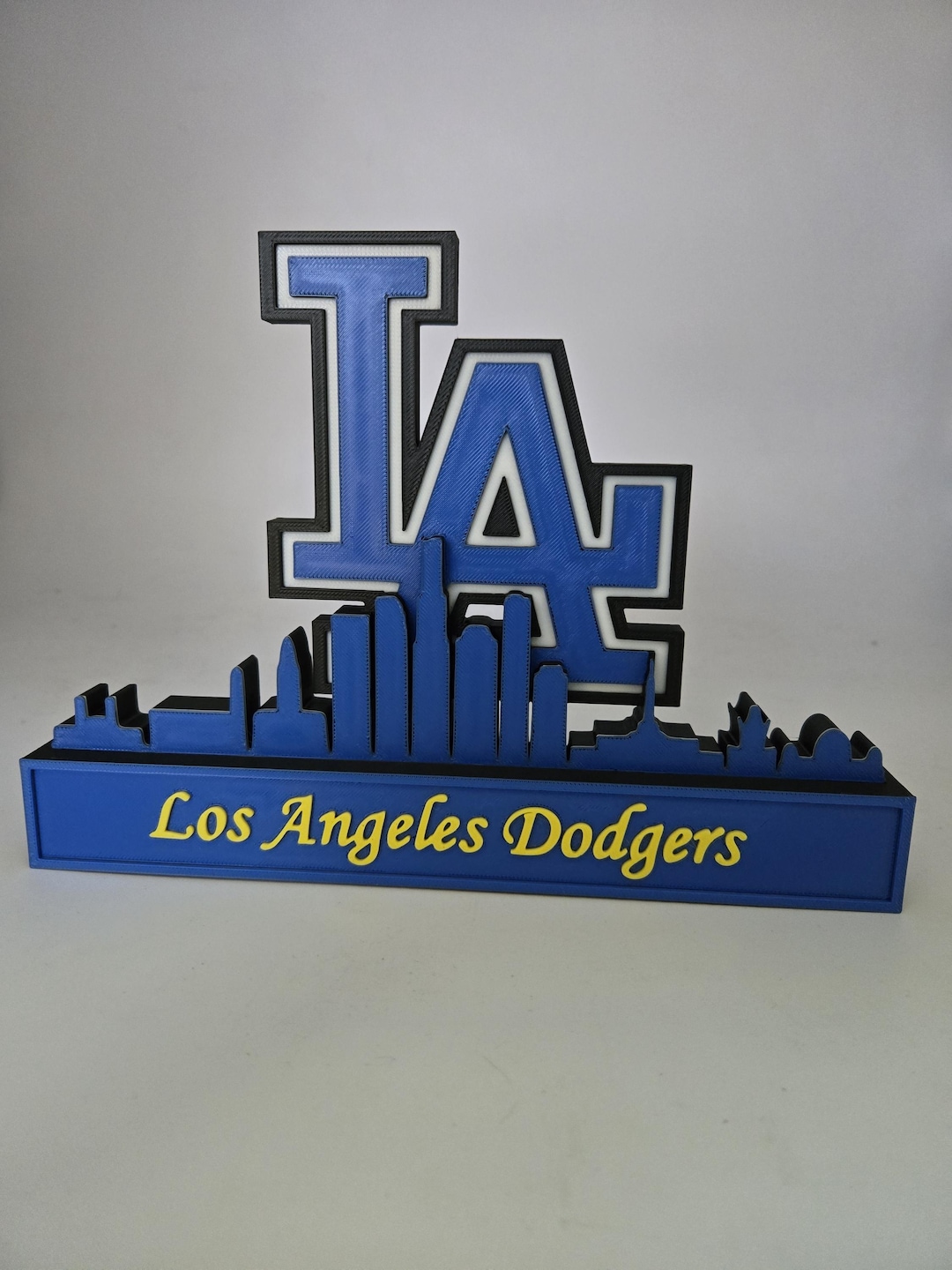 Custom 3D Printed LA Dodgers Skyline Sign - Etsy