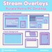 Animated Neon Retro PC Stream Overlay | Streamlabs Twitch OBS ...