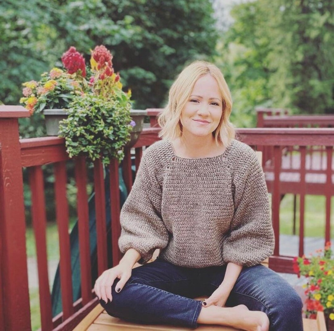 Crochet Pattern- Adelaide Pullover Sweater Pattern Women’s Sizes XS-XL ...