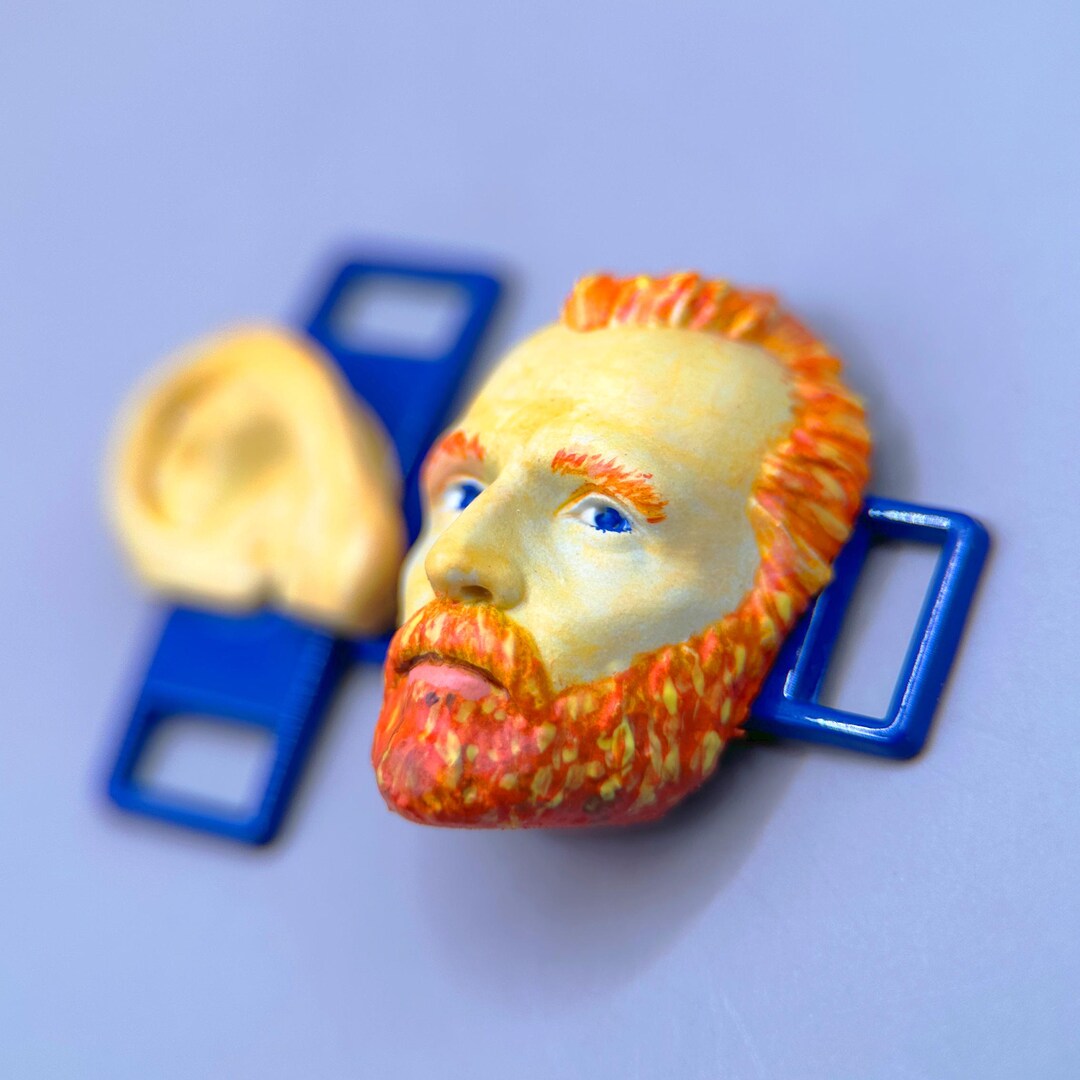 Van Gogh Lace Locks, Van Gogh Shoe Charms, Van Gogh Charms, Van Gogh ...