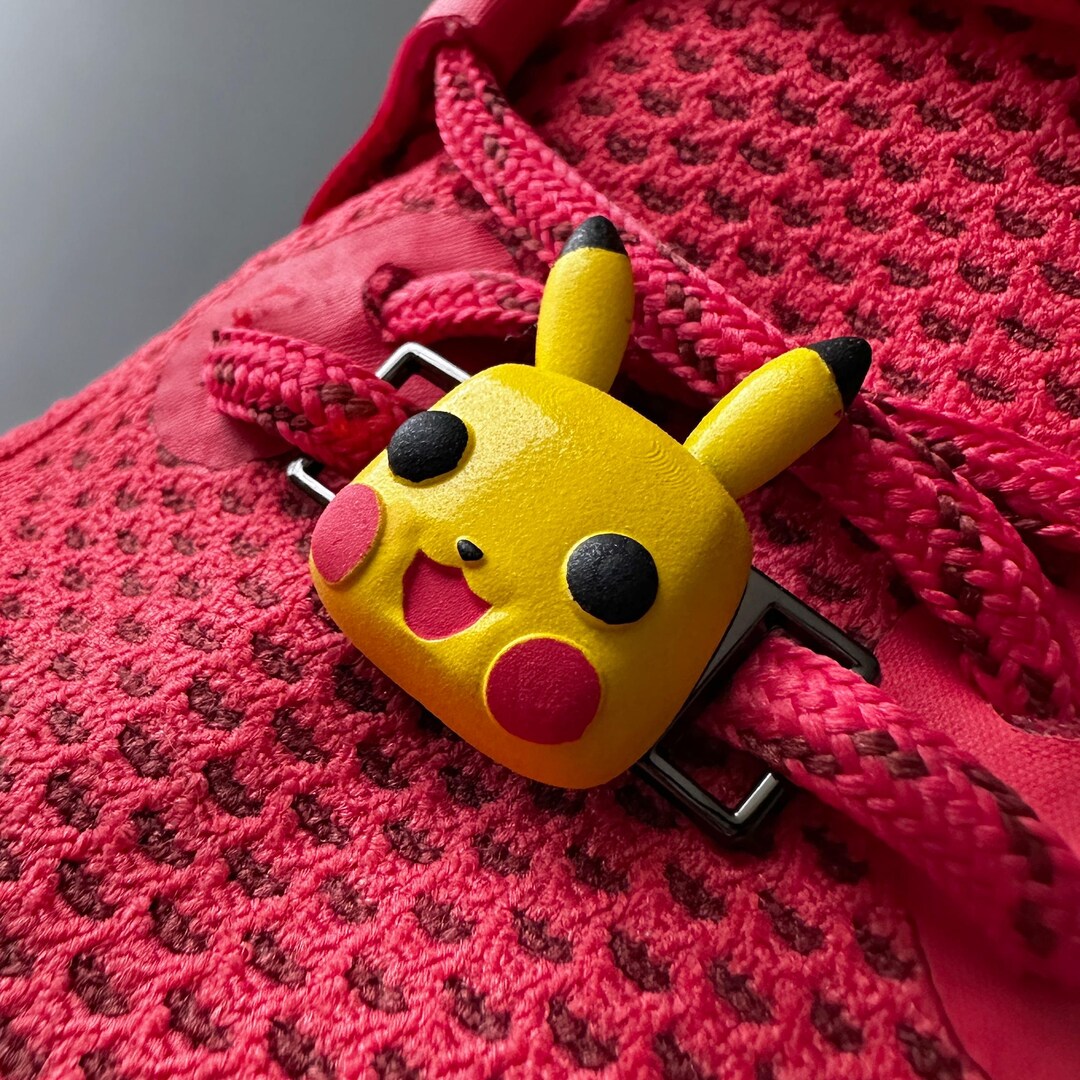 Pikachu Pika Pika Lace Locks / Pokemon Lace Loops / Sneaker Charms ...