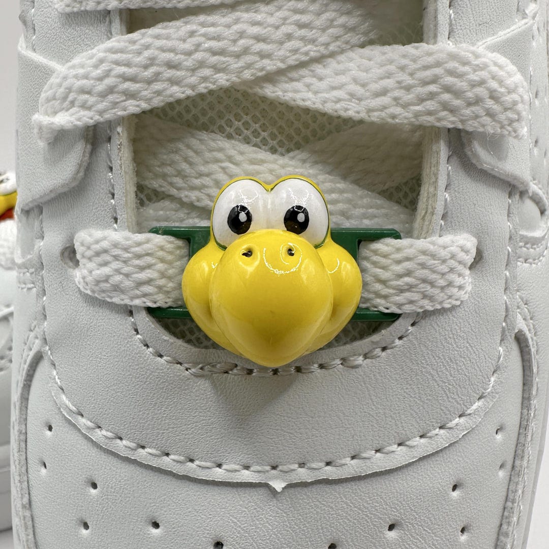 Koopa Troopa Super Mario Bros Shoelace Charms, Koopa Shoe Charm, Shoe ...