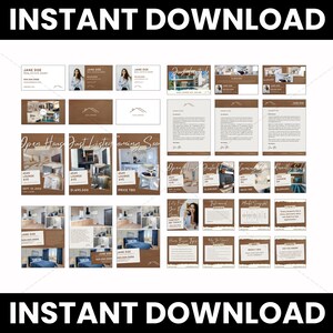 Small 33 Item Real Estate Marketing Kit | Easy Downloadable & Editable ...