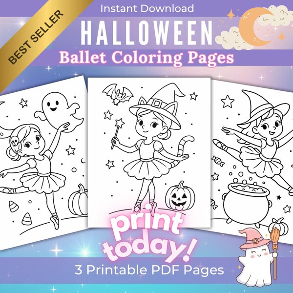 Halloween Pages on Dance - Etsy