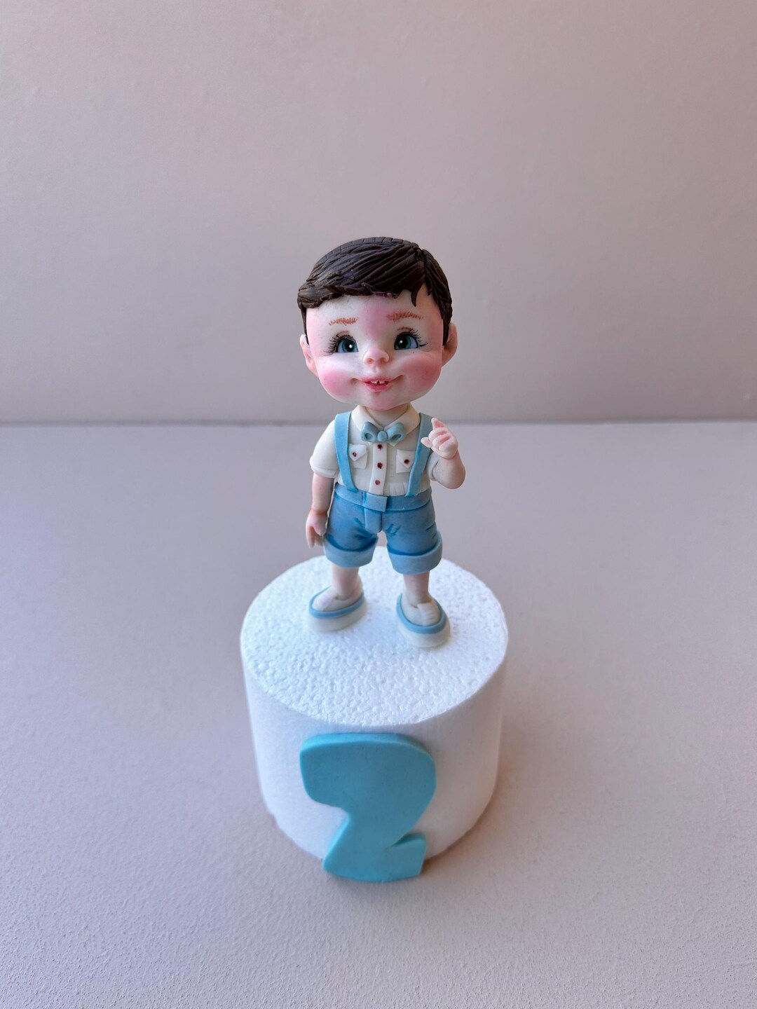Boy Figurine for a Cake, Cake Topper, Fondant Topper , Sugar Figurine ...