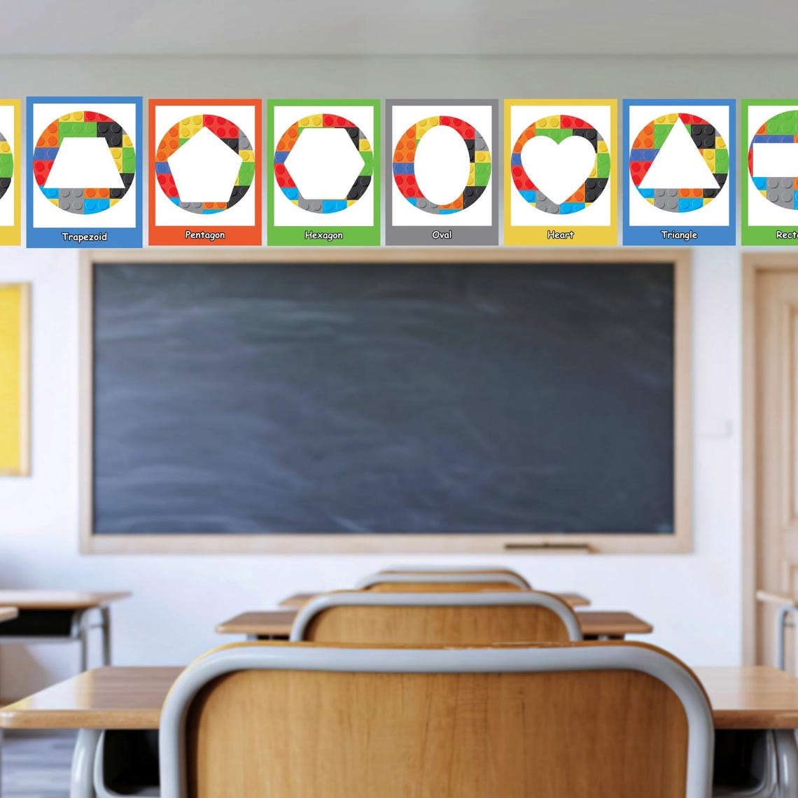 2D & 3D Shapes Classroom Posters | Geometry Learning (PDF) - Etsy