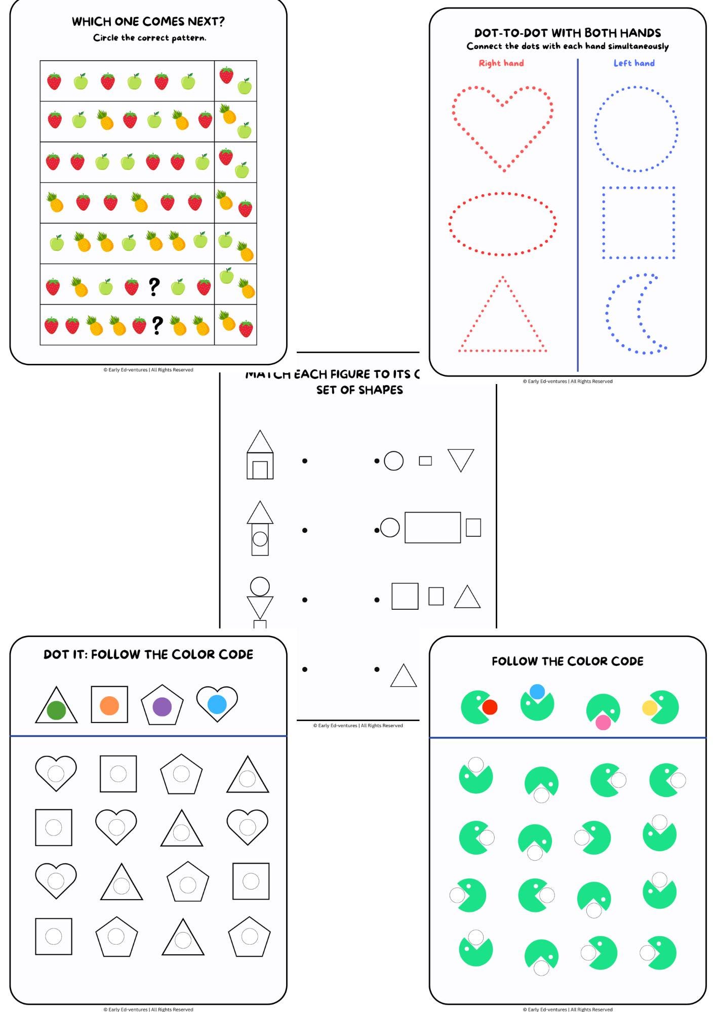 Brain Gym Worksheets | 30 Fun Neuro Exercises for Kids (printable PDF ...