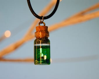Limelight Potion Pendant Necklace - Cute Jewlery Witch Wizard Unique ...