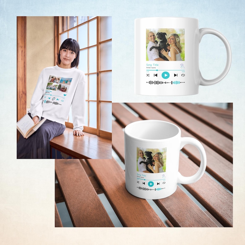 Music Player Template Canva: Acrylic Song Art (digital Download) - Etsy