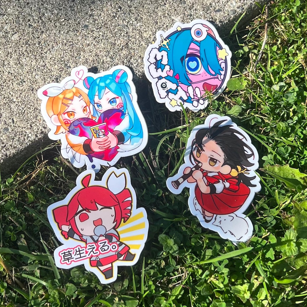 VOCALOID Song Stickers | Kaai Yuki, Monitoring Miku, Rin, Tetoris ...