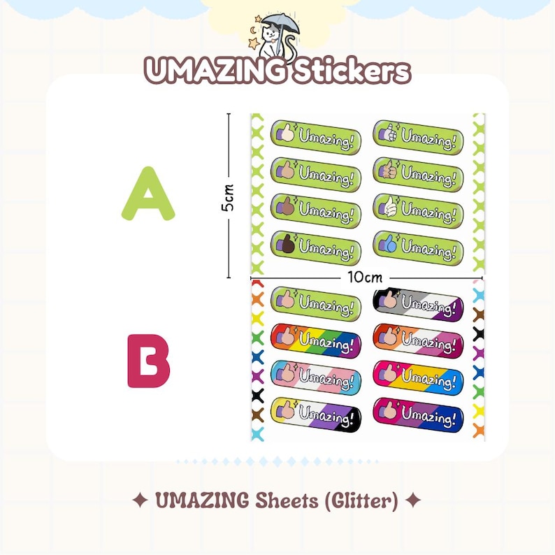 UMAZING Umamusume Sticker Sheets | Sparkling Chibi Uma - Etsy