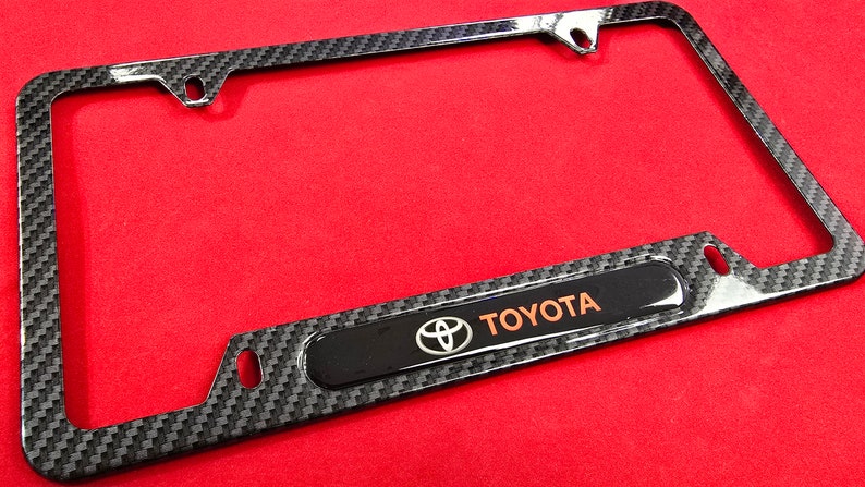 Plate Frame and Cover for Toyota Camry Corrolla Frs GR 86 4runner ...