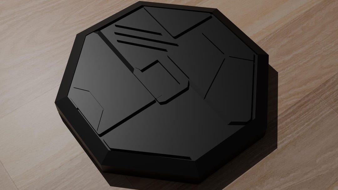 Tech 8gon Coaster, 3d Print, STL File - Etsy