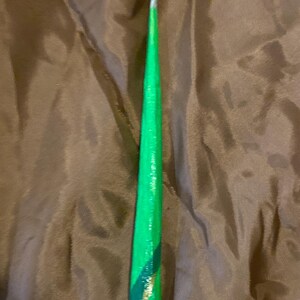 Green Smoke - Hand-carved, Wood-burned Wand - Etsy