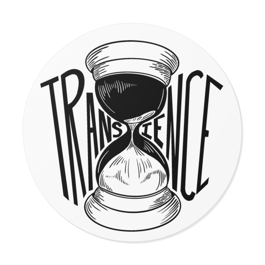 Transience Logo Sticker - Etsy