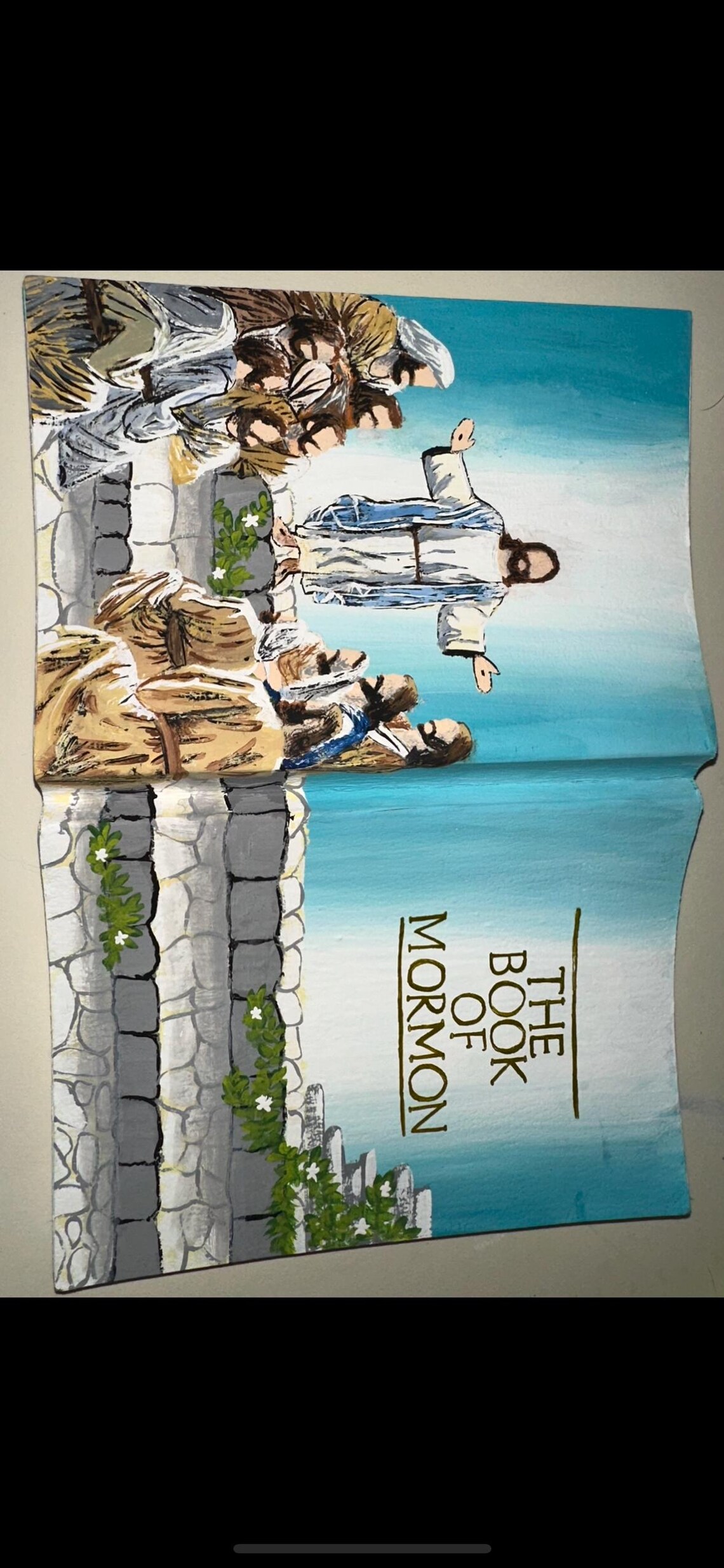 Jesus and the Disciples Custom Painting - Etsy