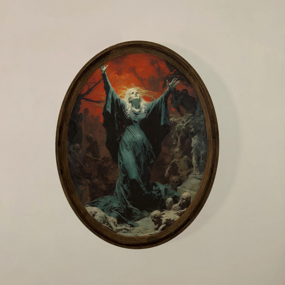 The Necromancer , Horror Art , Victorian Gothic Painting , Gothic ...