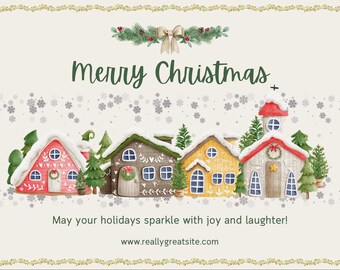 Digital Christmas Cards Create Your Perfect Holiday Message - Etsy