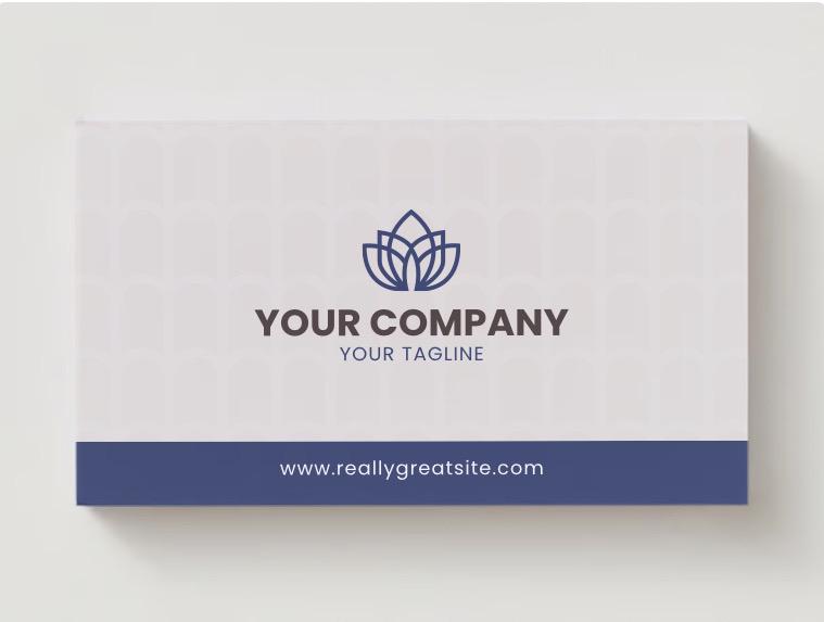 Printable Business Card Template, Business Card Template, Instant ...