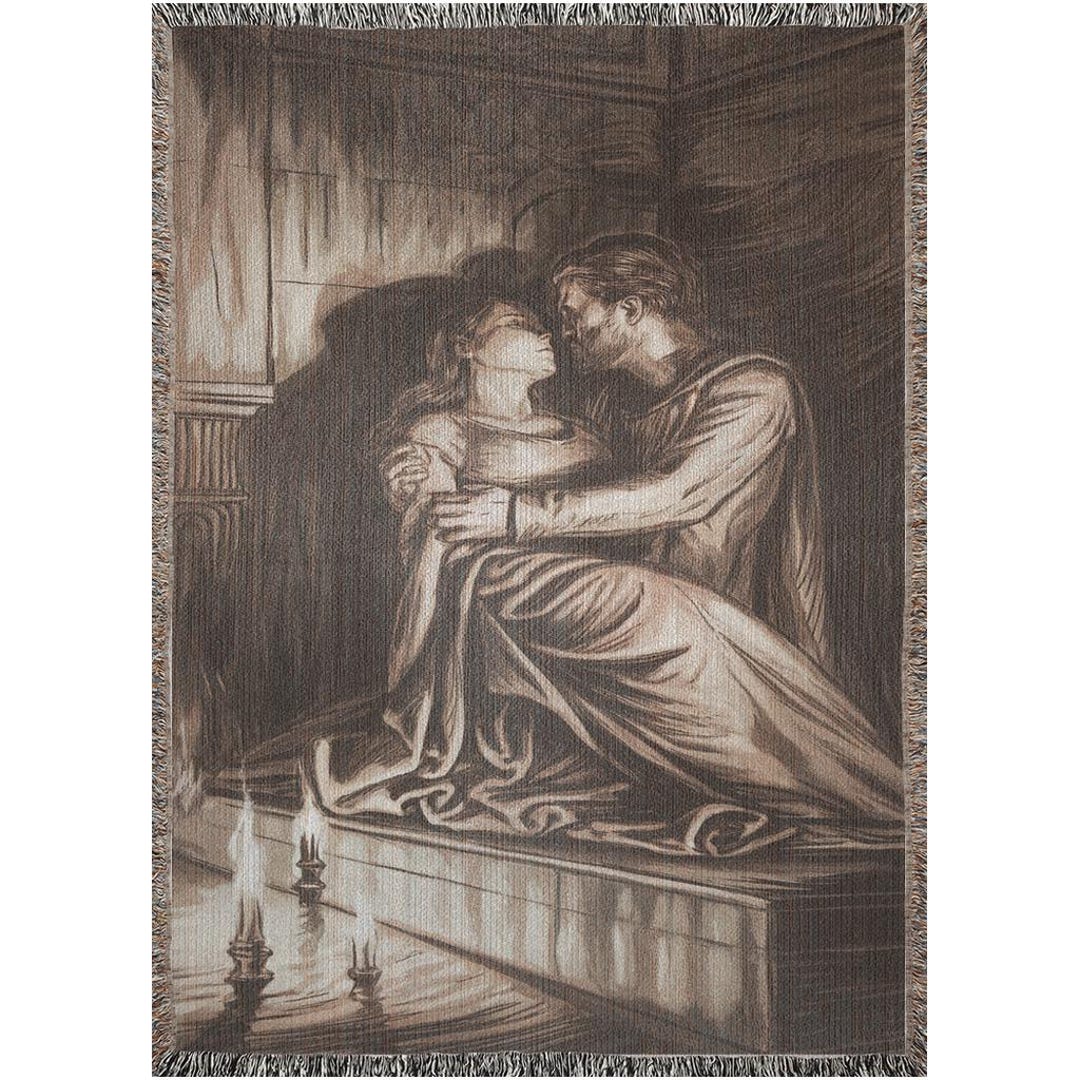 Eternal Love Woven Blanket Romeo and Juliet-inspired Romantic Design - Etsy