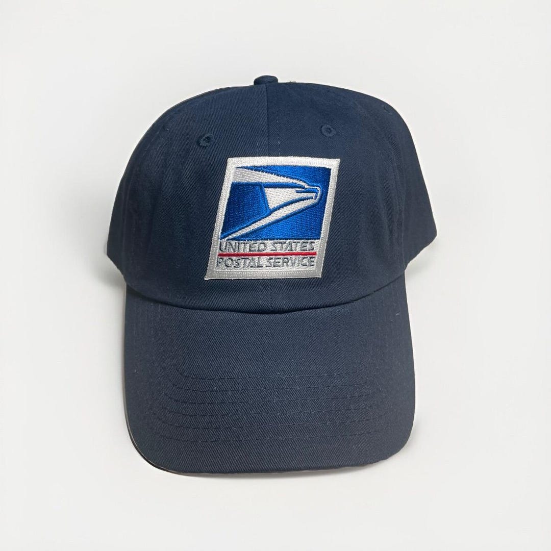 Custom Usps Cap Hat Washed Classic Dadhat Cotton Chino Twill - Etsy