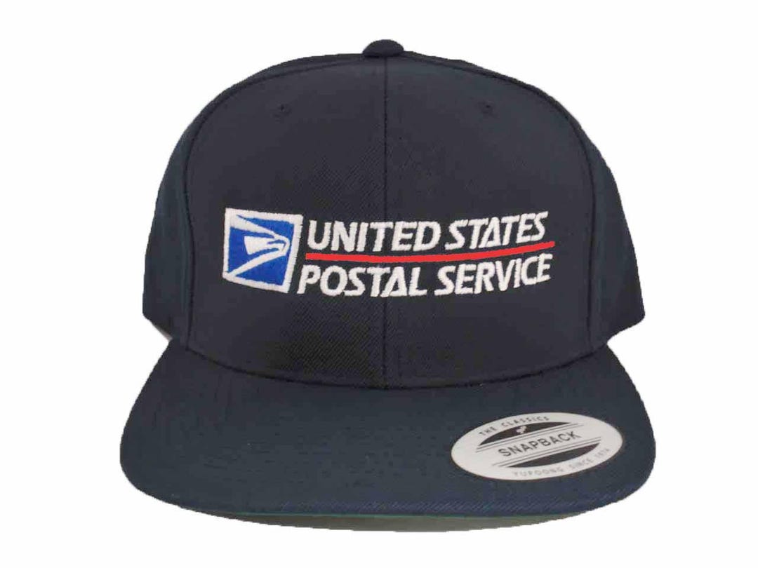 Custom Usps Classic Snapback Cap Hat Adjustable Yupoong 6089 - Etsy