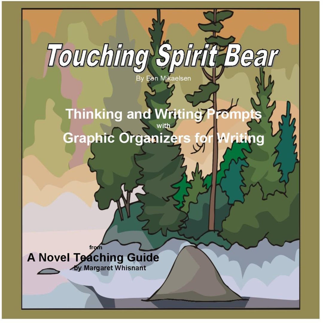Touching Spirit Bear Thinking and Writing Prompts With Graphic ...