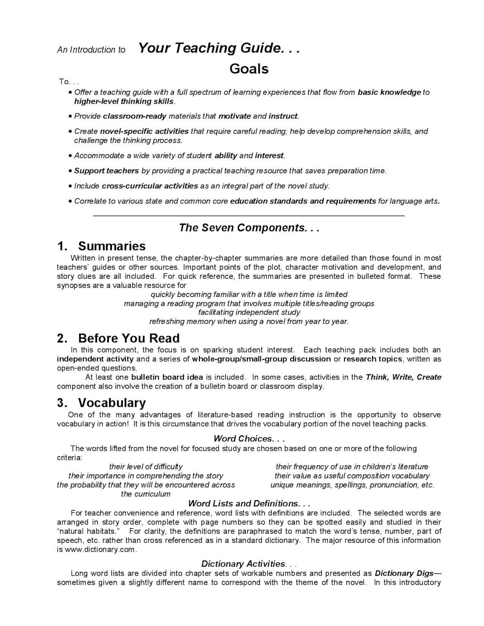 Crispin: the Cross of Lead Novel Study Guide - Chapter Questions ...