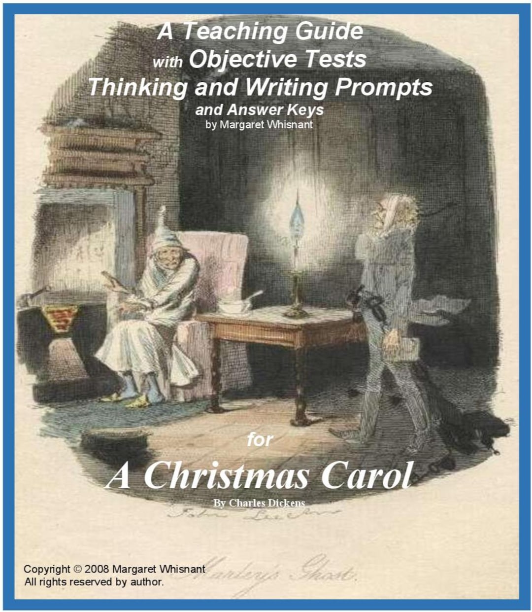 A Christmas Carol Teaching Guide With Objective Tests Thinking and ...