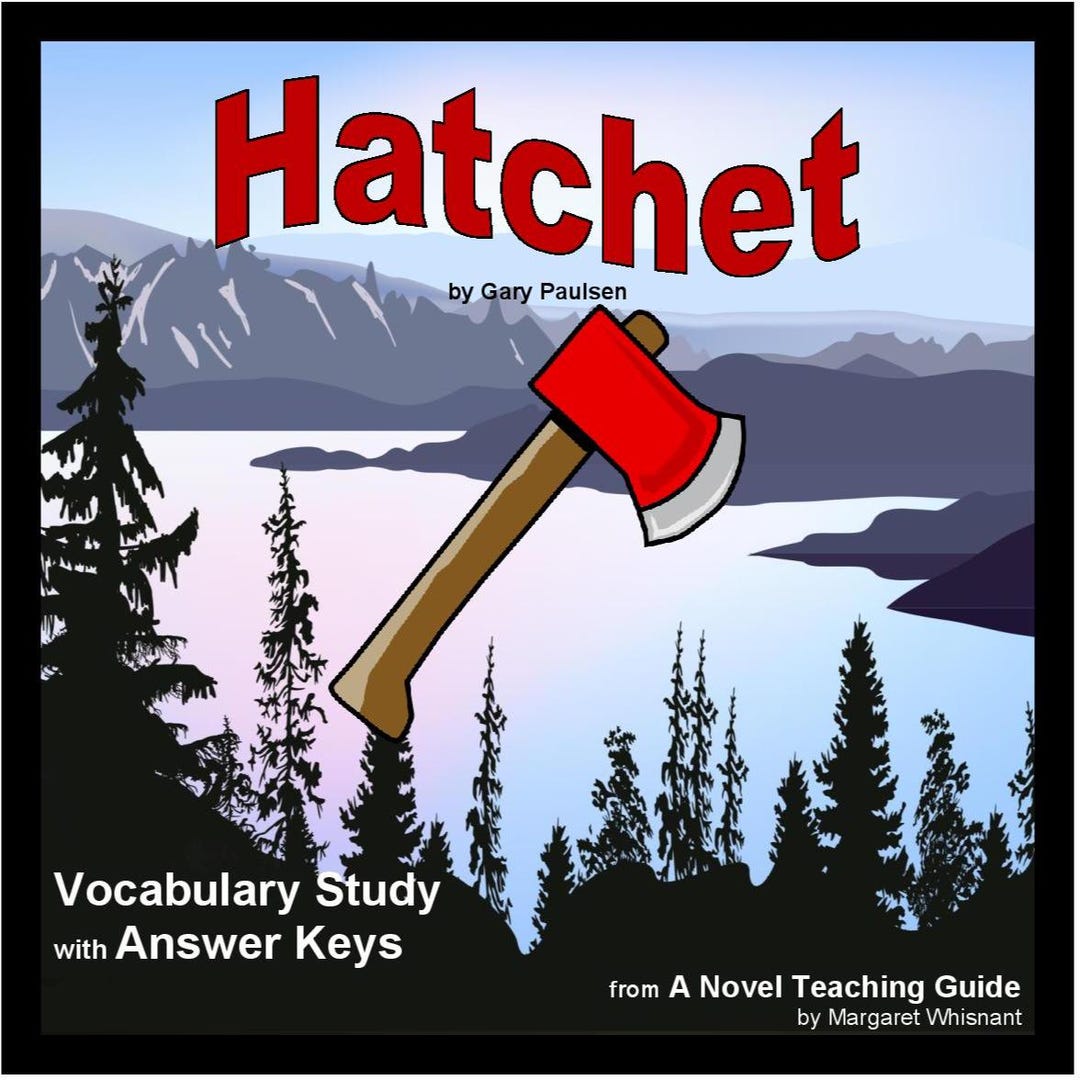 Hatchet Vocabulary Study With Answer Keys - Etsy