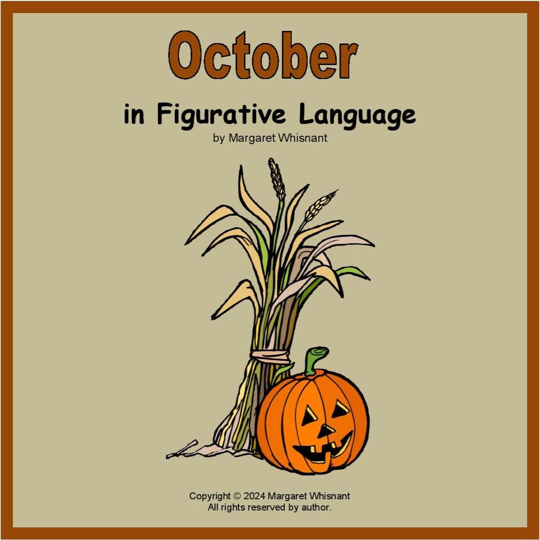 October in Figurative Language, Simile, Metaphor, Personification ...