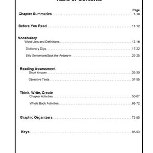 Charlotte's Web Teaching Guide - Etsy