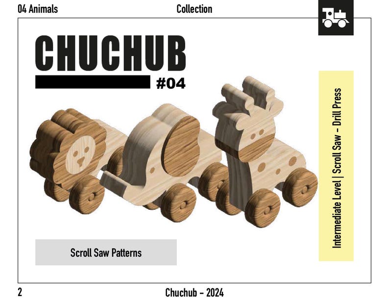 Wooden Giraffe, Wooden Lion, Wooden Elephant, Wooden Toy Plans ...