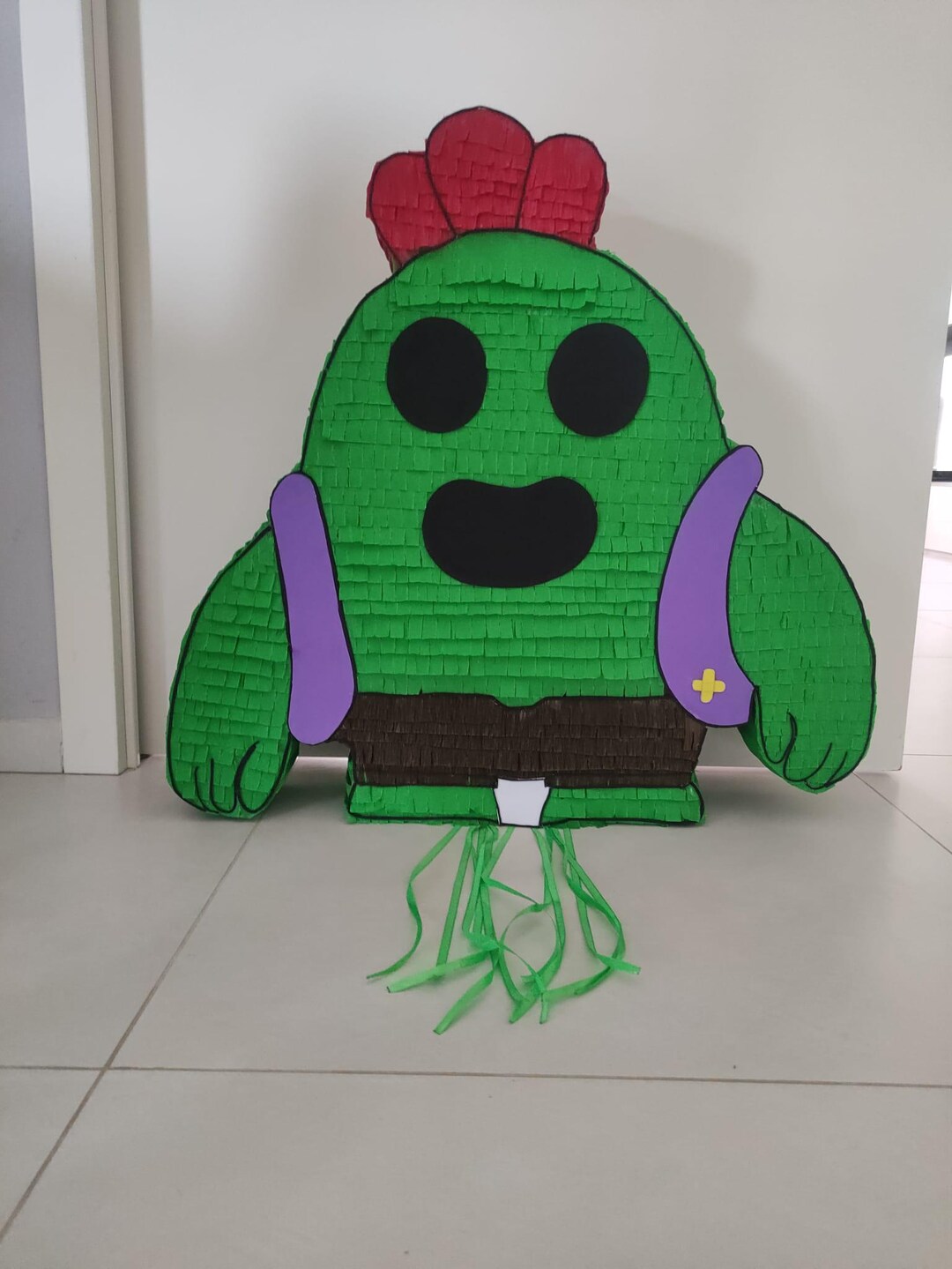 Personalized Spike Brawl Stars Pinata With Candy Children's Birthday ...