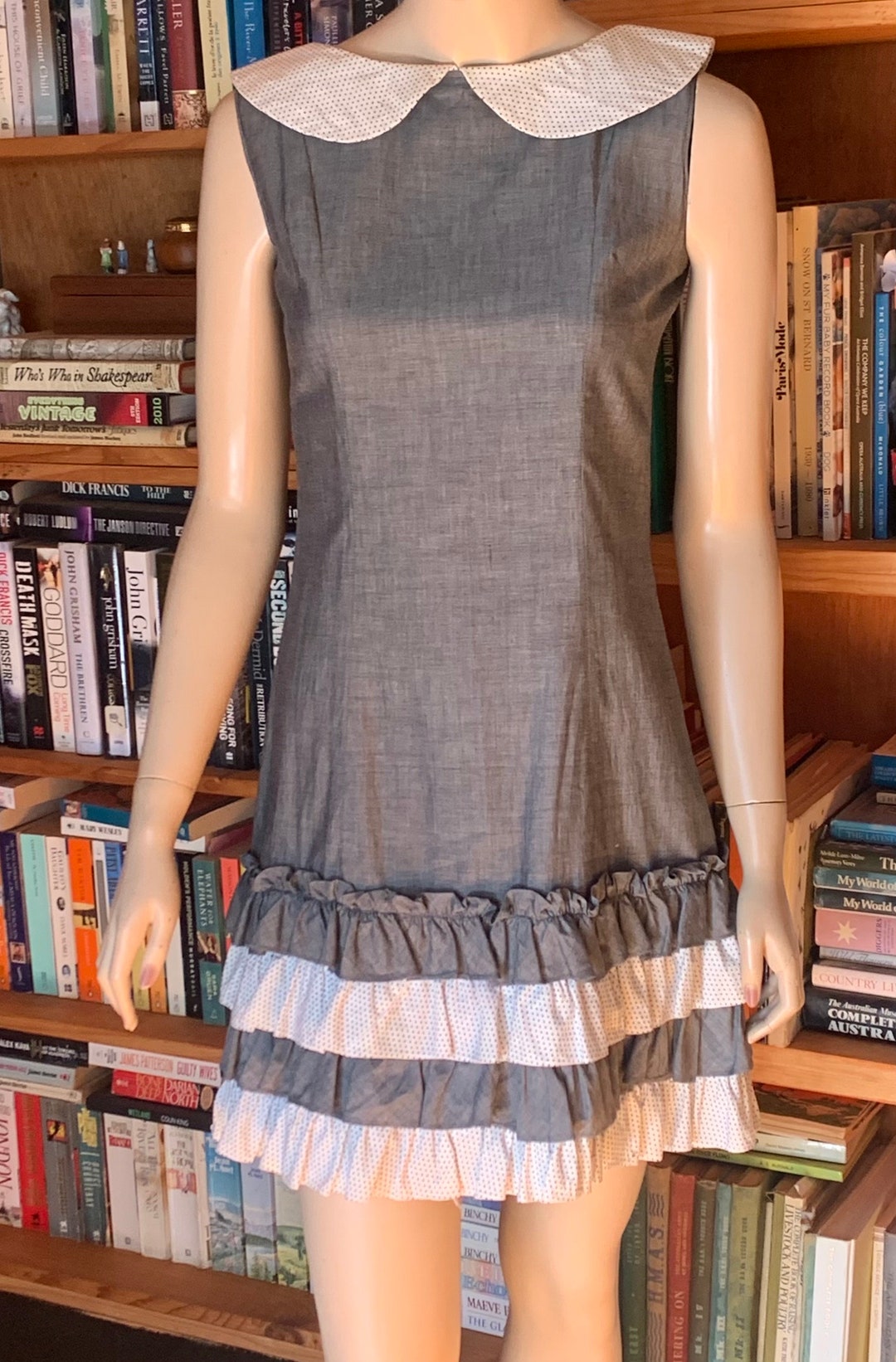 Vintage Dress / Sixties / 60s Dress / Skimmer Dress / 1960s / Retro ...