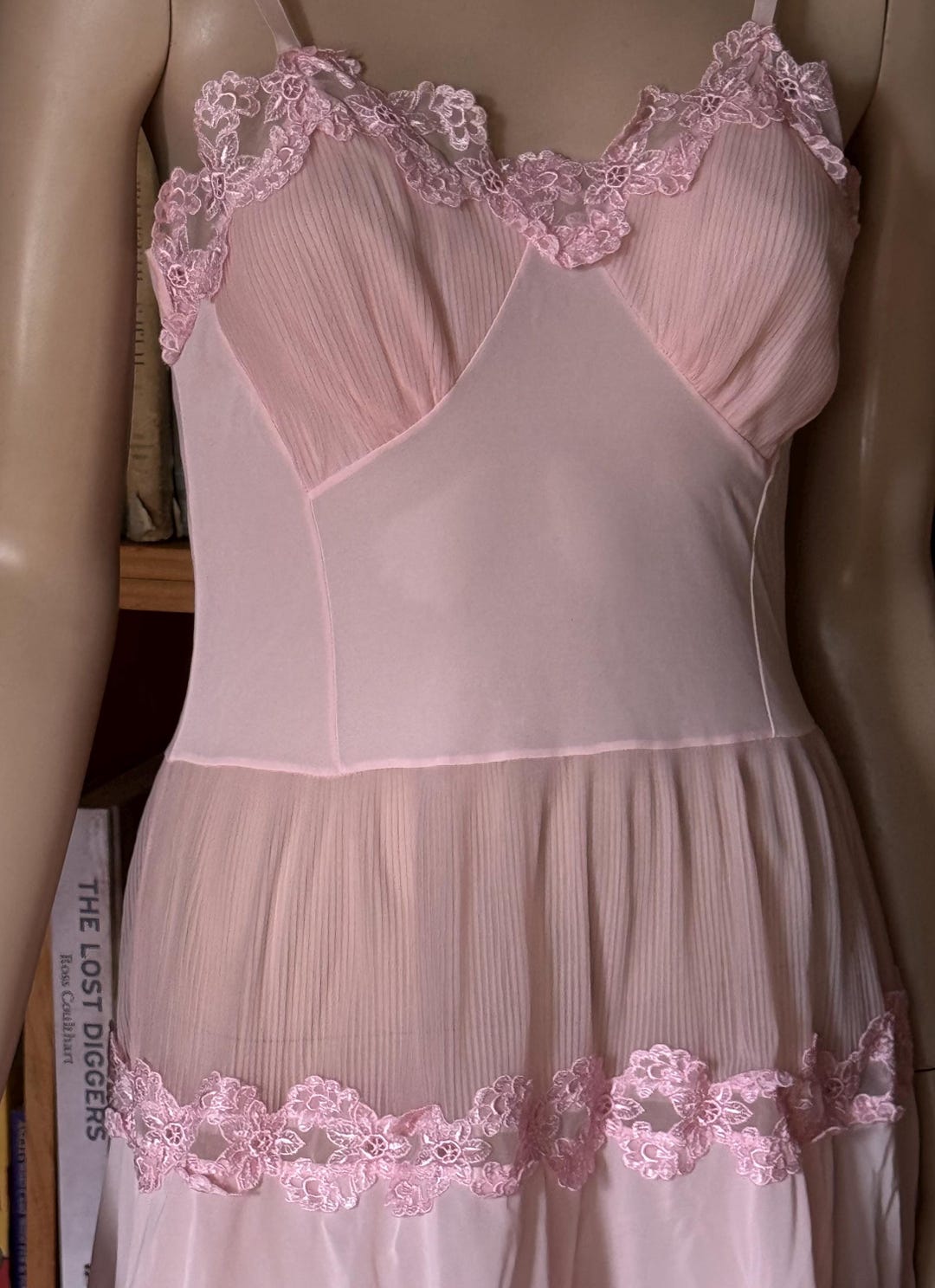 Vintage Nightgown or Petticoat / Circa 50s 60s / Nylon / Nightwear ...