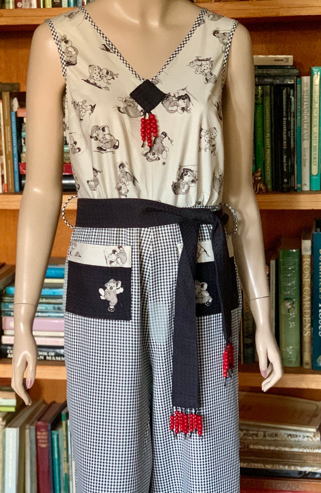 1930s Lounging Beach Pyjamas / Thirties / Vintage Pattern / 30's ...