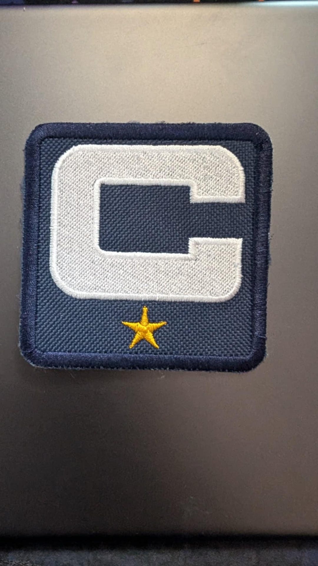NFL Team Captain-inspired Iron-on Patch Custom Colors and Stars ...