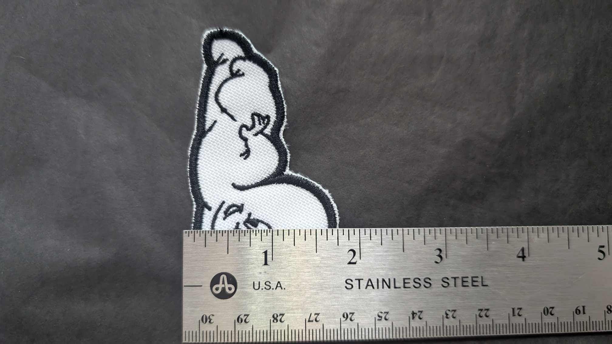 Casper the Friendly Ghost Iron-on Patch – Embroidered Retro Cartoon ...