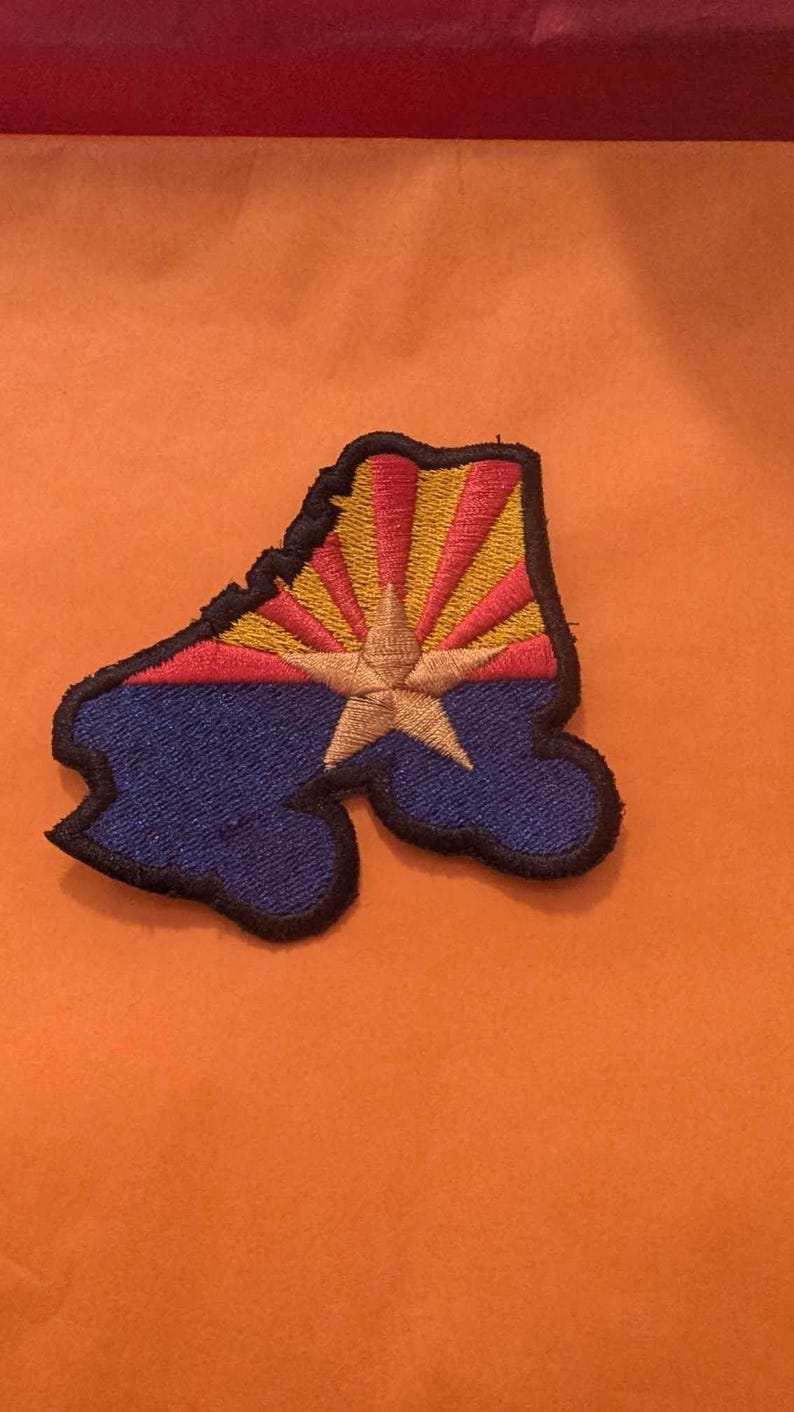 Arizona Roller Skate Iron-on Patch - Etsy