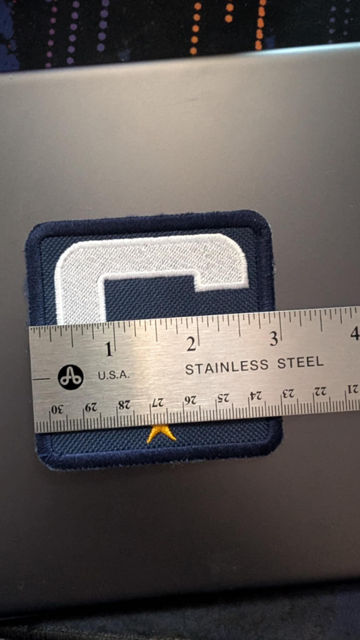 NFL Team Captain-inspired Iron-on Patch Custom Colors and Stars ...