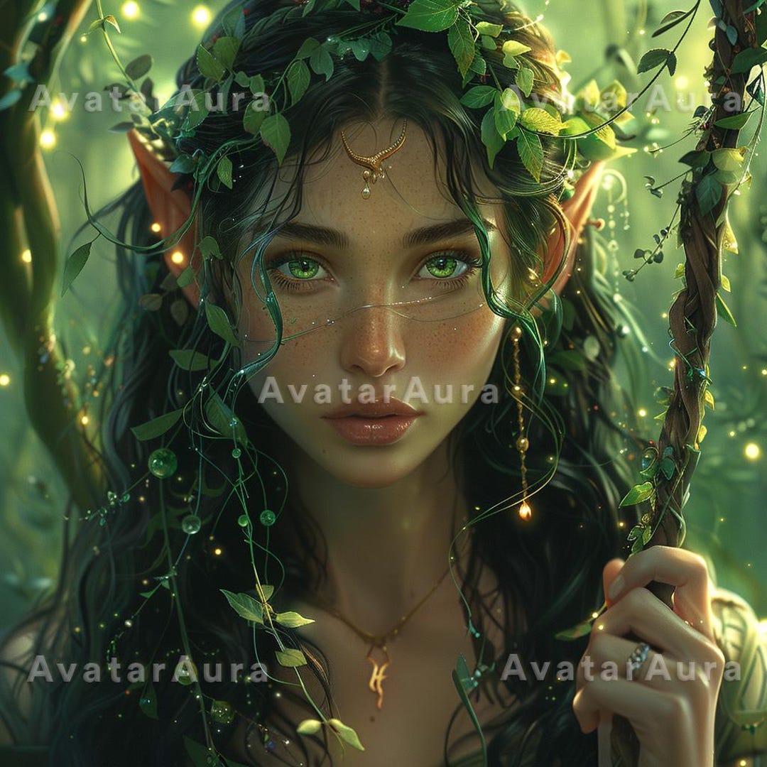 Fantasy-themed Avatar and Streamer Logo for Twitch, Discord, and ...