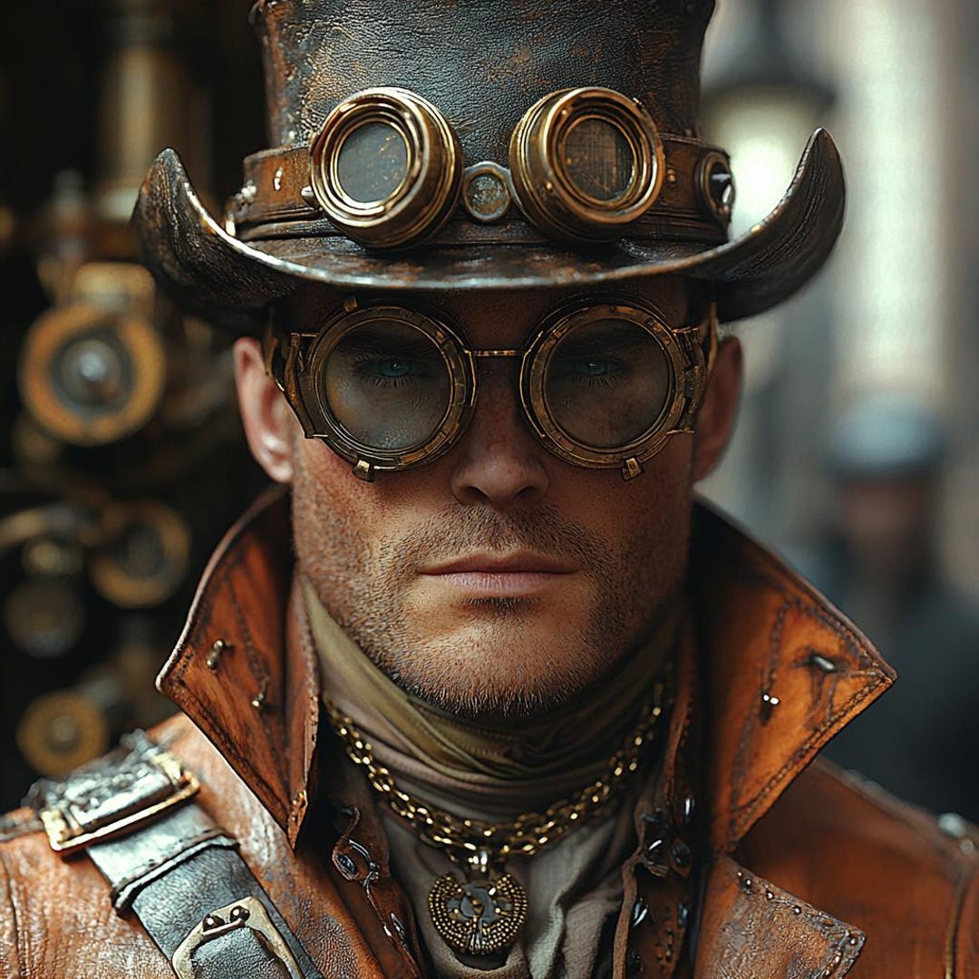 Custom Steampunk Avatar for Streamers Perfect for Twitch, Discord, and ...