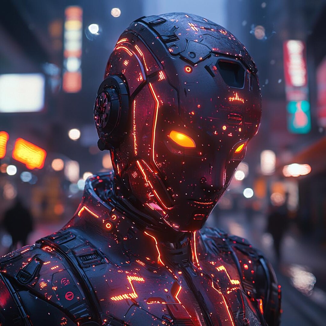 Cyberpunk Avatar and Gamer Logo for Twitch, Discord, and Youtube ...