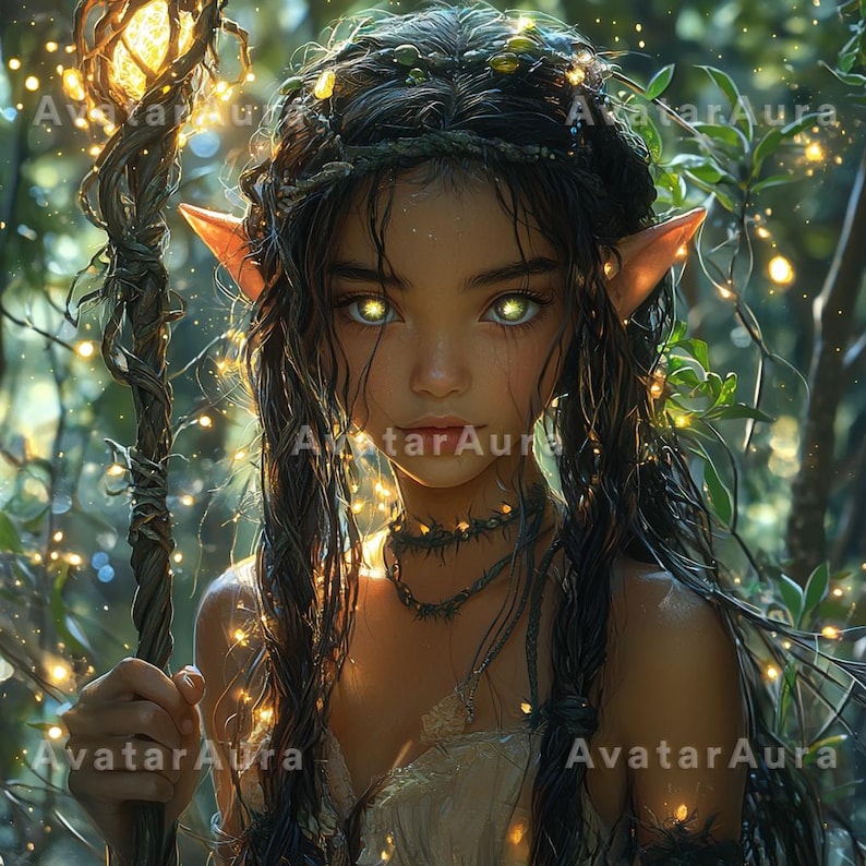 Fantasy-themed Avatar for Gamers – Custom Logo for Twitch, Discord, and ...