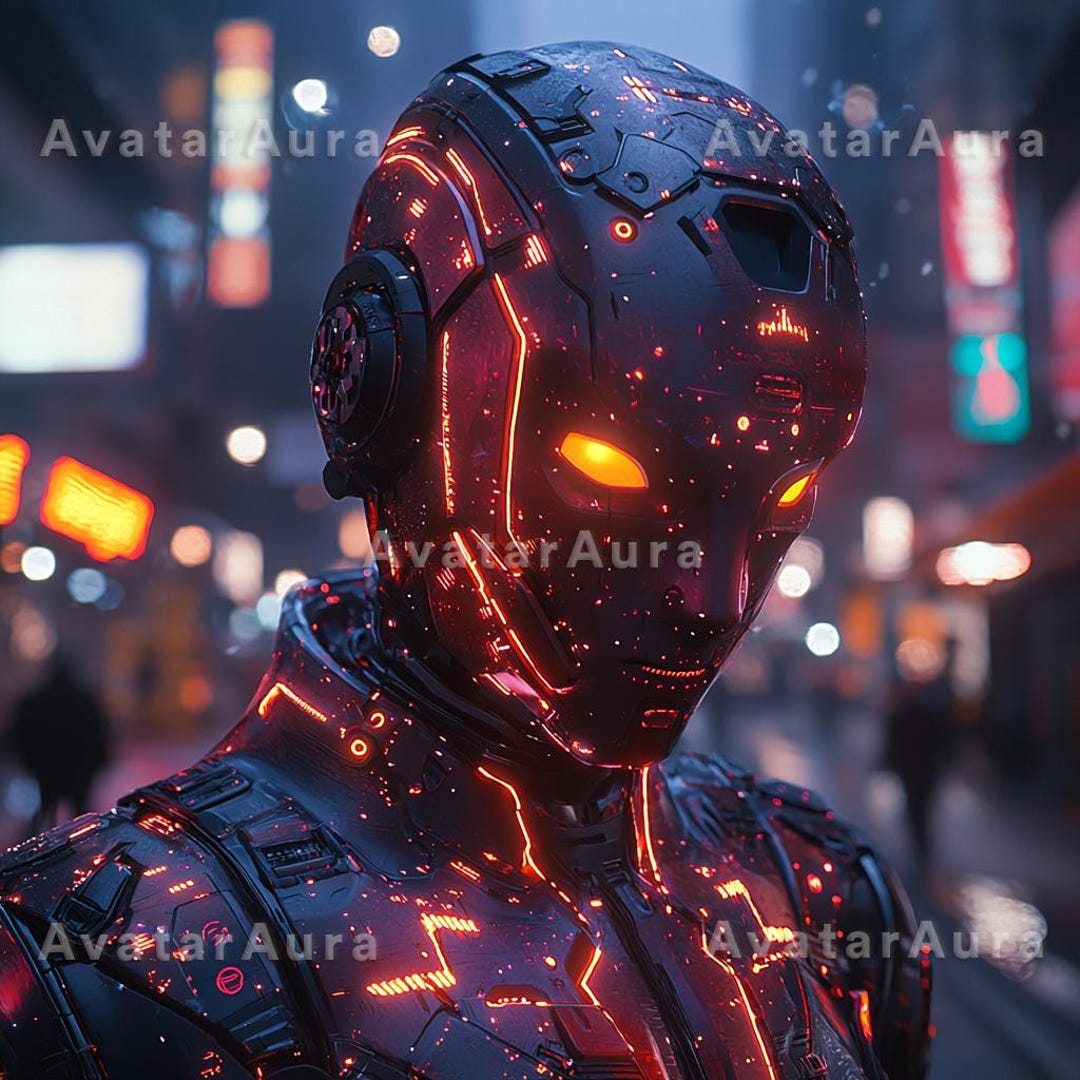 Cyberpunk Avatar and Gamer Logo for Twitch, Discord, and Youtube ...